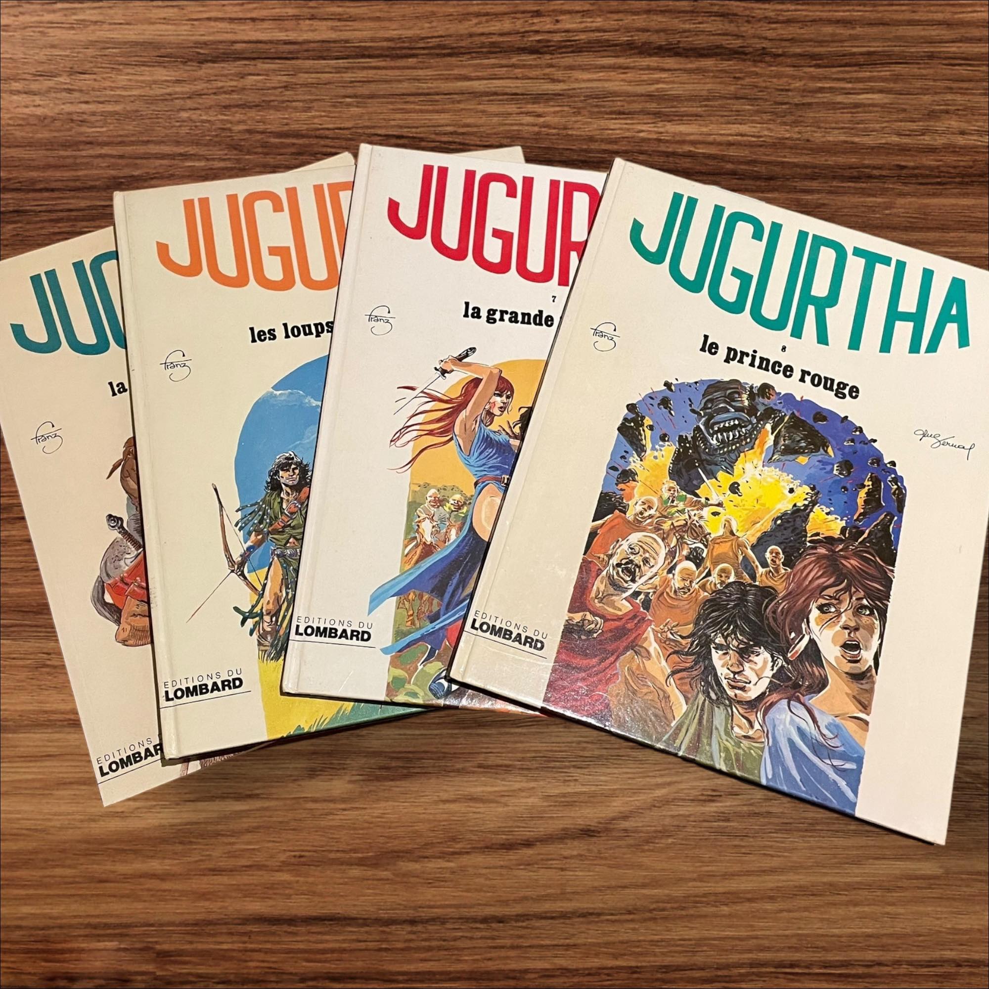 BD Jugurtha - série complète des 16 numéros en édition originale | Les Trouvailles de Marine